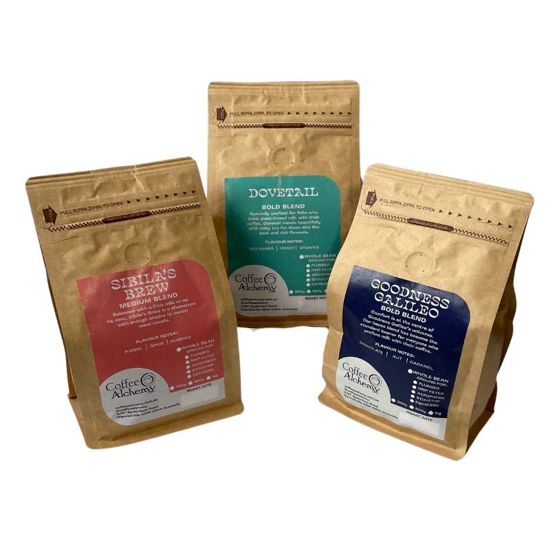 Tasting Trio – Coffee Alchemy
